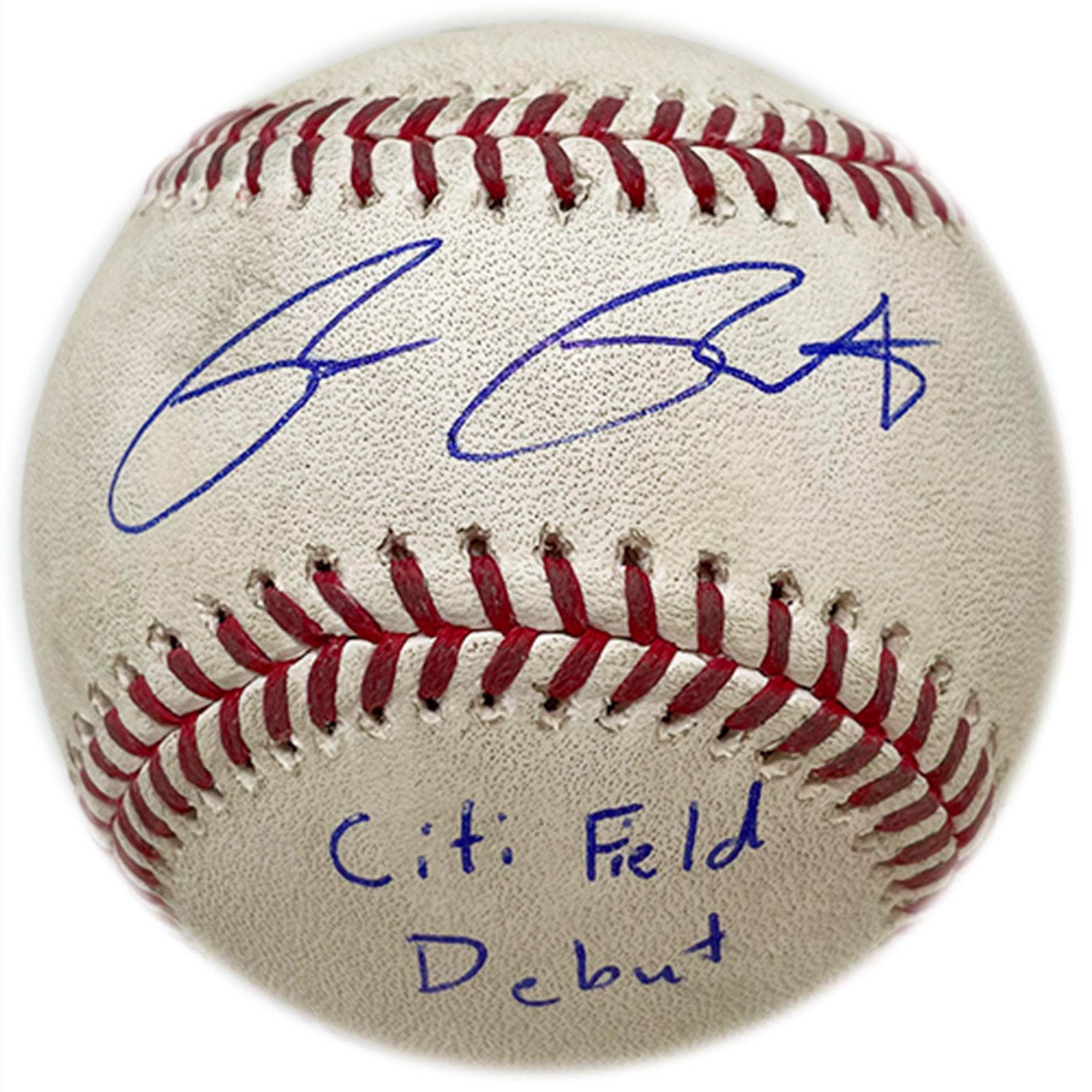 Brett Baty New York Mets Autographed Game-Used Baseball from August 25 ...