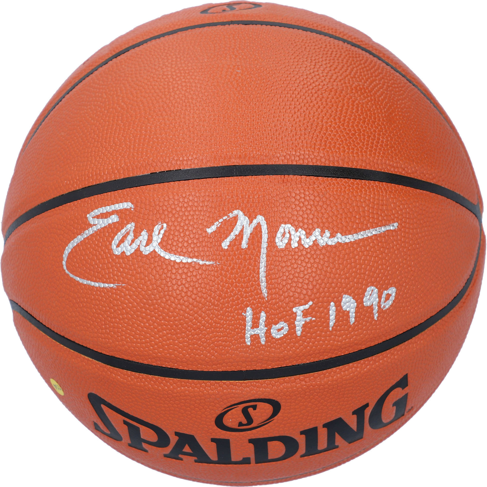 Earl Monroe New York Knicks Autographed Spalding Indoor/Outdoor Basketball