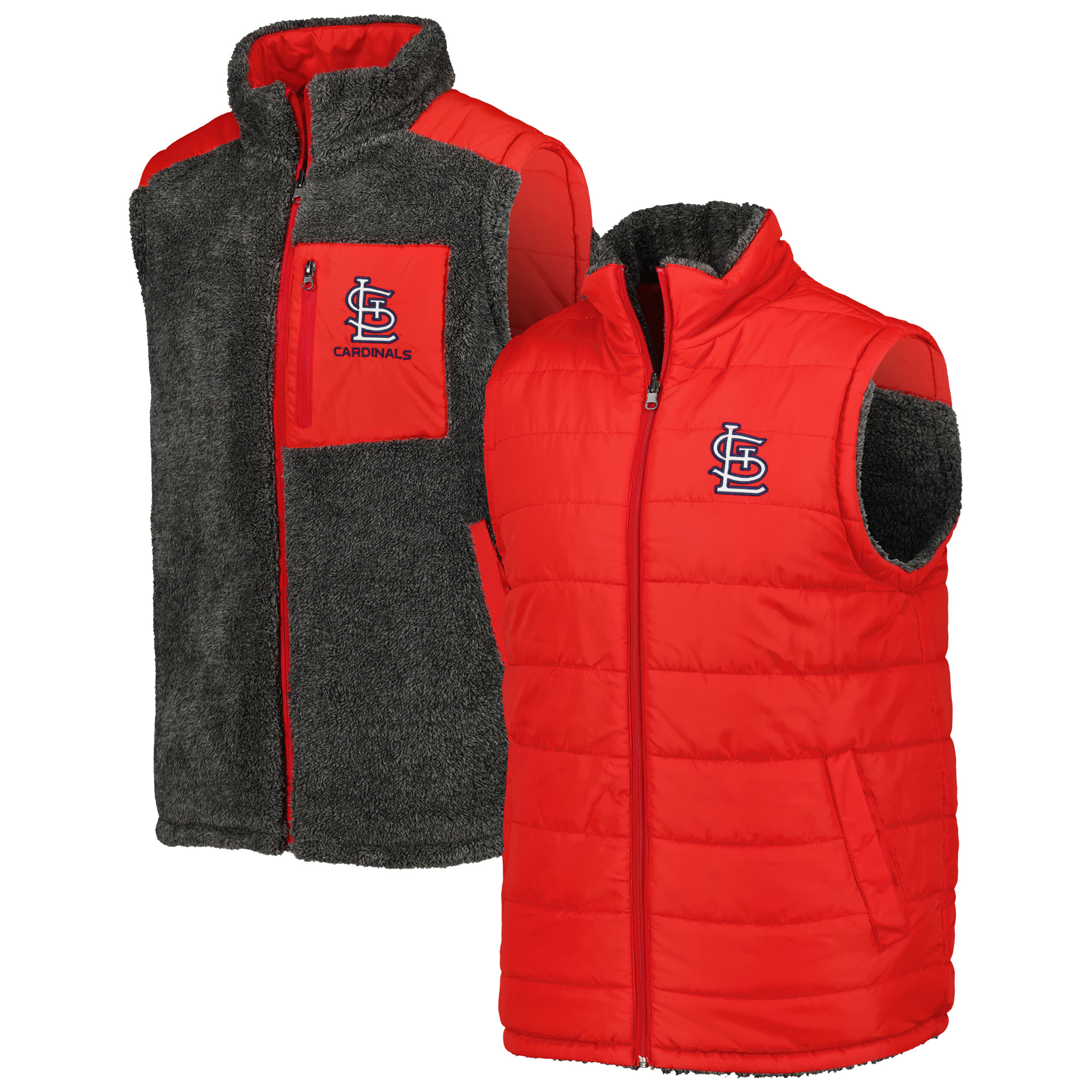Men’s G-III Sports by Carl Banks Red/Charcoal St. Louis Cardinals Power ...