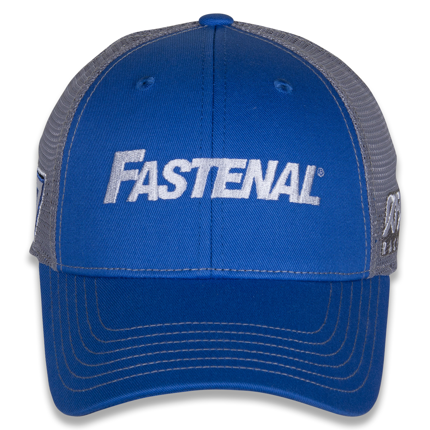 Men’s Checkered Flag Sports Blue Chris Buescher Fastenal Team Sponsor ...