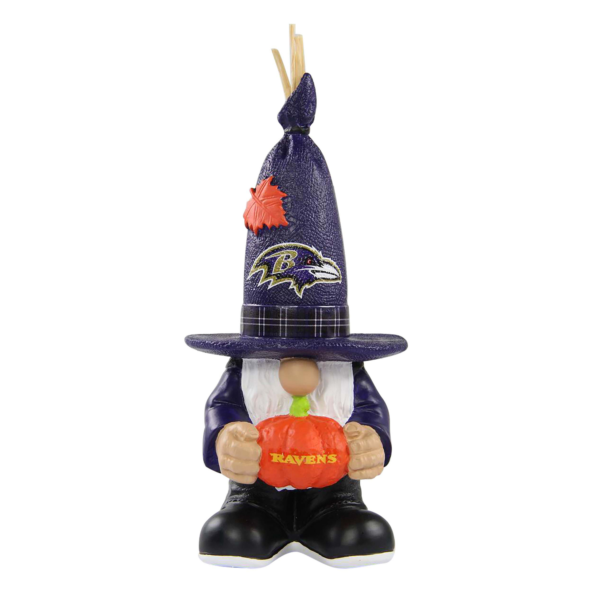 FOCO Baltimore Ravens Harvest Straw Gnome
